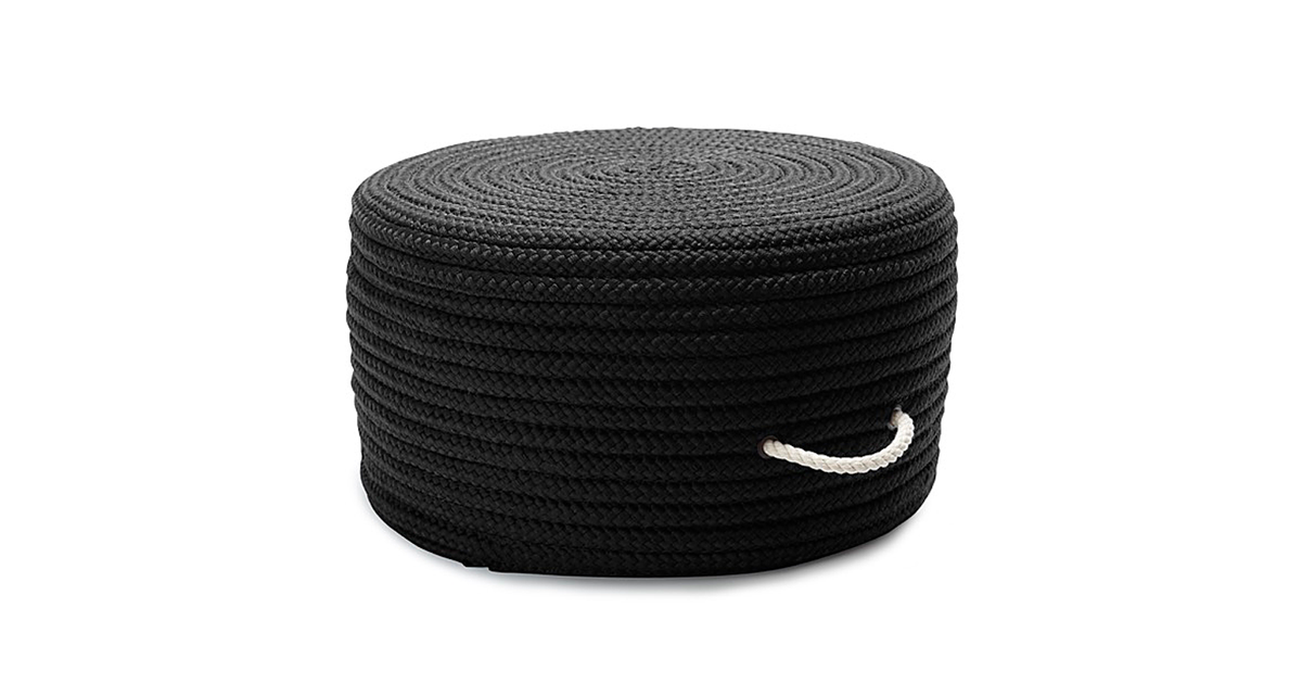 Made In USA | Simply Home Solid Pouf