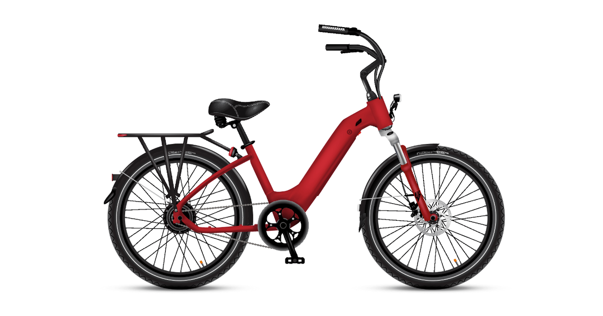 Made In USA | Model R E-bike – Red