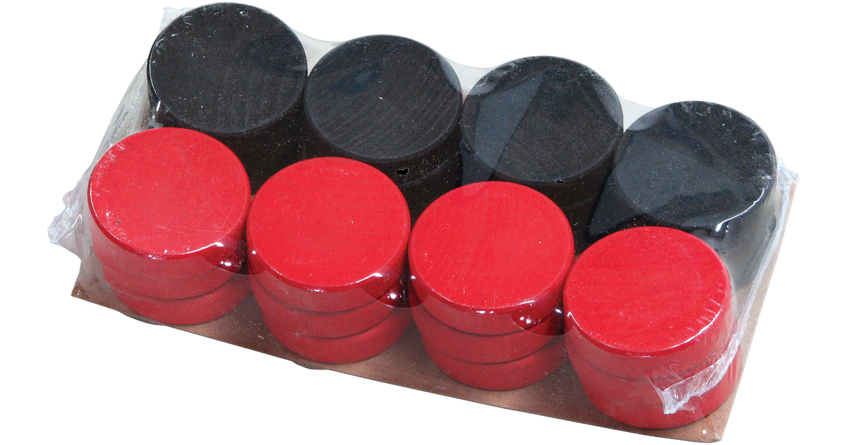 Made In USA | Plain Checkers (24 Pieces)