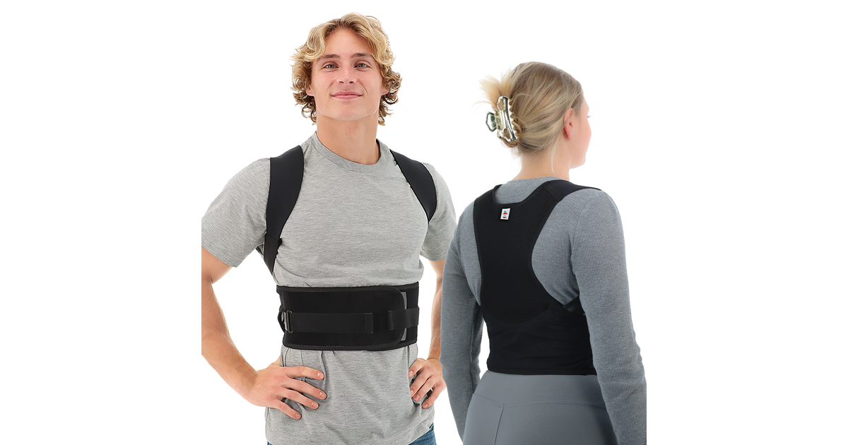 Made In USA | Core Perfect Posture Corrector, Black