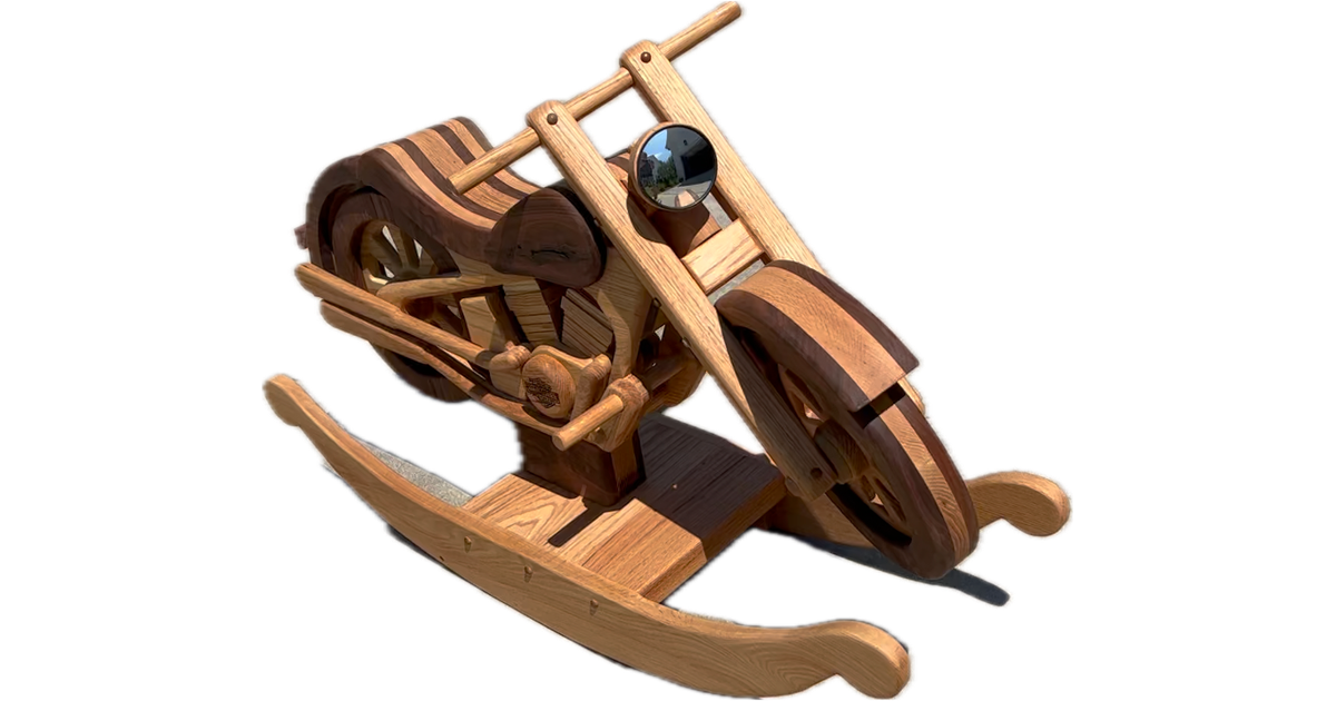 Made In USA | Motorcycle Rocking Horse