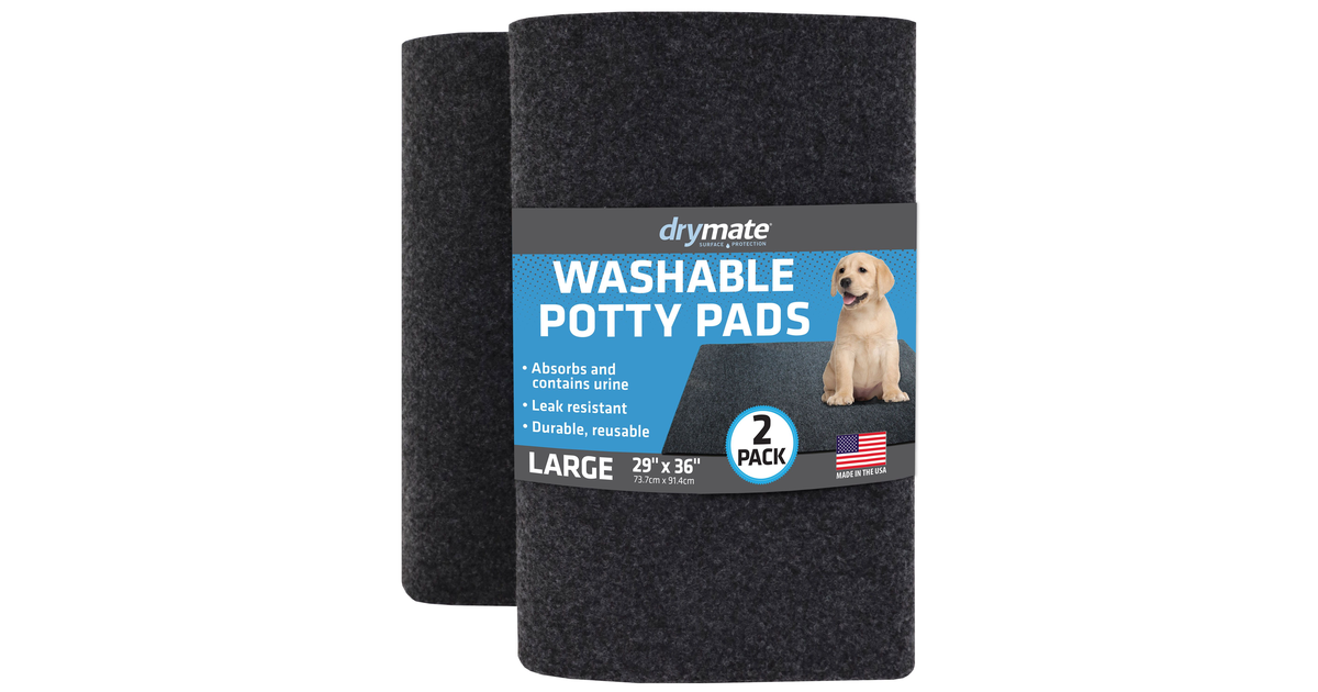 Made In USA | Drymate Washable & Reusable Potty Pads