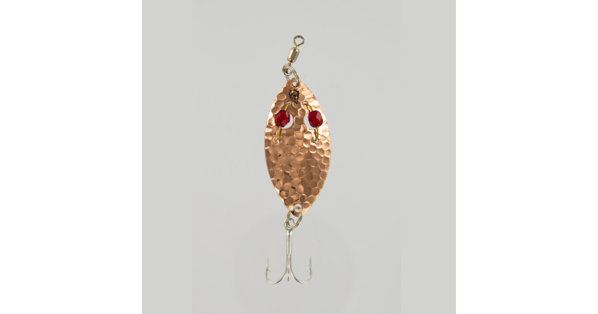 Made In USA | Red Eye Wiggler Copper Back 3/16oz