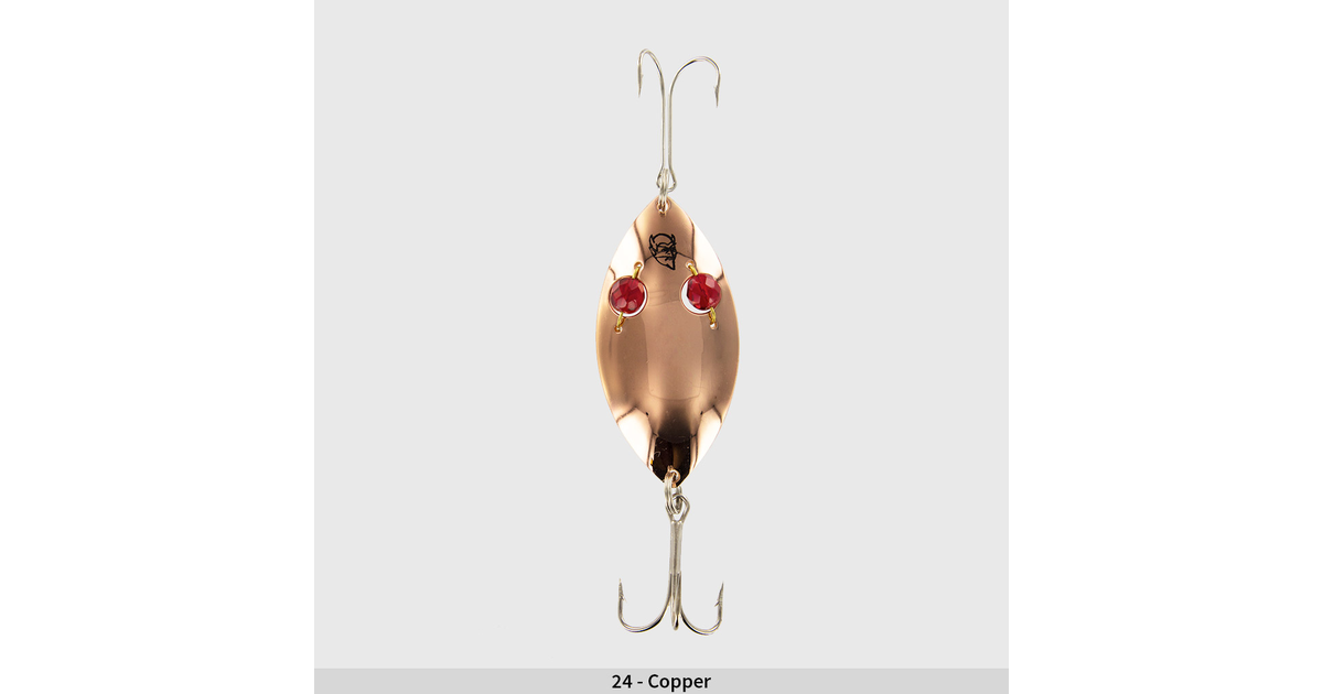 Made In USA | Red Eye Wiggler Copper Back 1oz