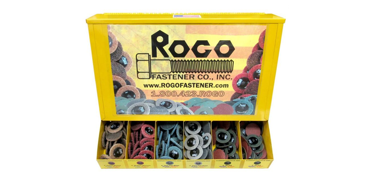 Made In USA | Abrasive Disc Gravity-Feed Assortments