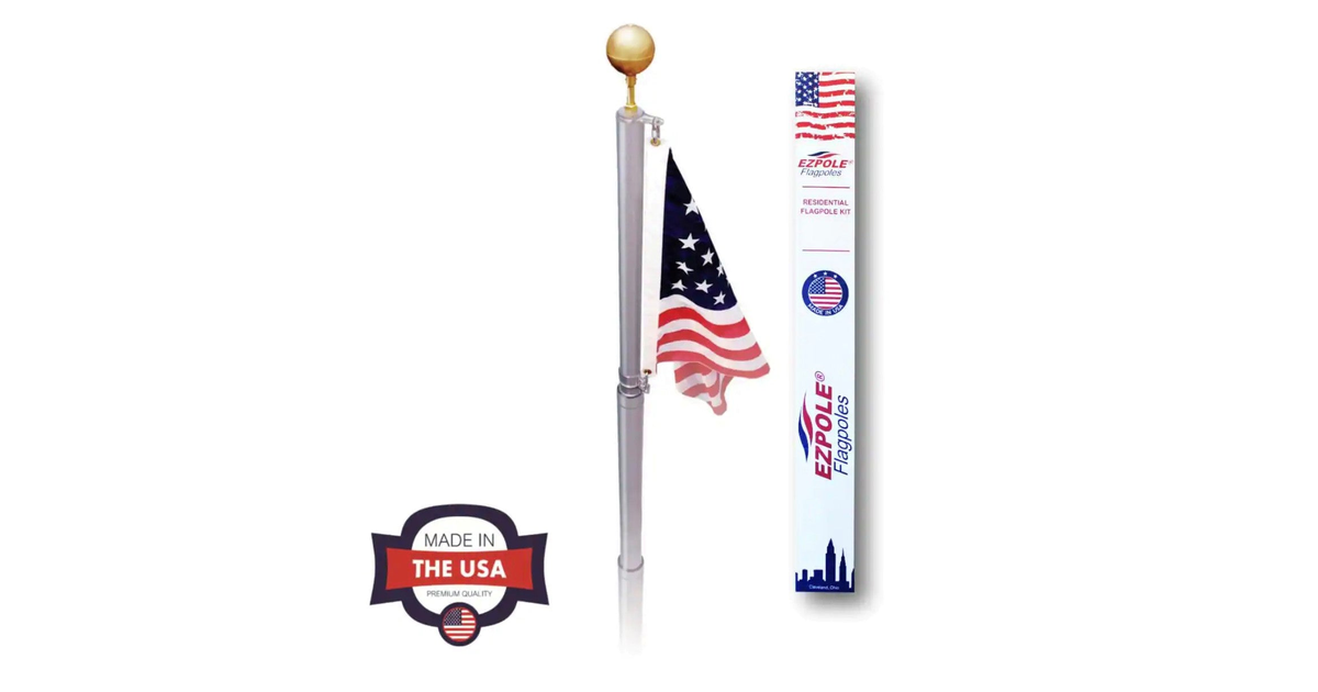 Made In USA | Liberty Telescoping Flagpole