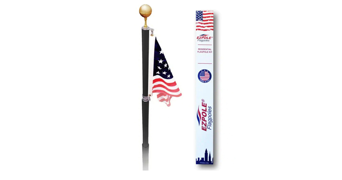 Made In USA | Liberty Telescoping Flagpole- Dark Bronze