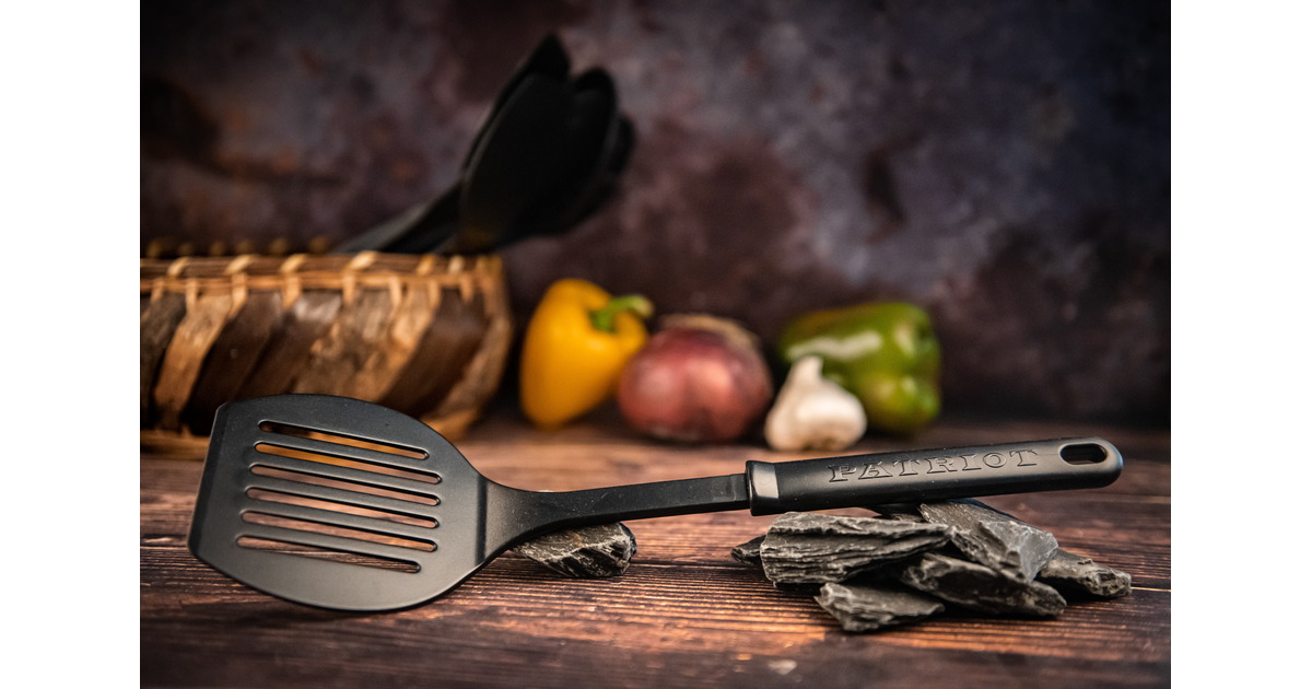 Made In USA | Large Slotted Spatula