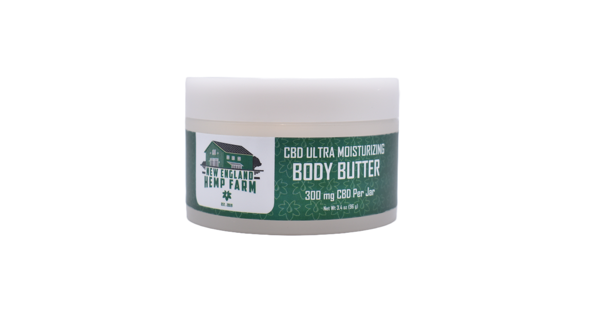 Made In USA | Moisturizing Body Butter - 300mg CBD