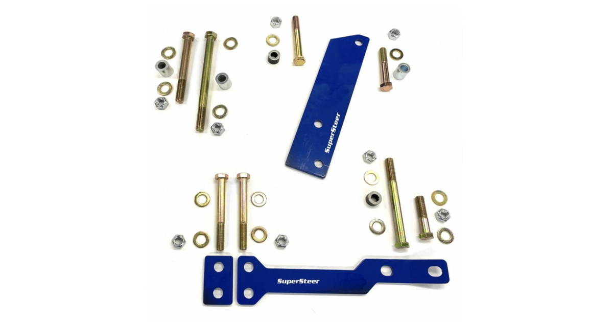 Made In USA | SuperSteer® SS2022F Front Quad Shock Kit Ford F53 20-22K GVWR