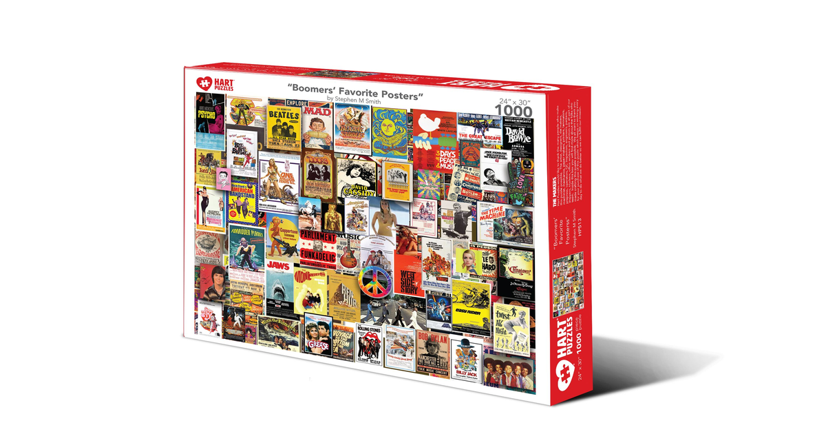 Made In USA | Boomers' Favorite Posters by Steve Smith