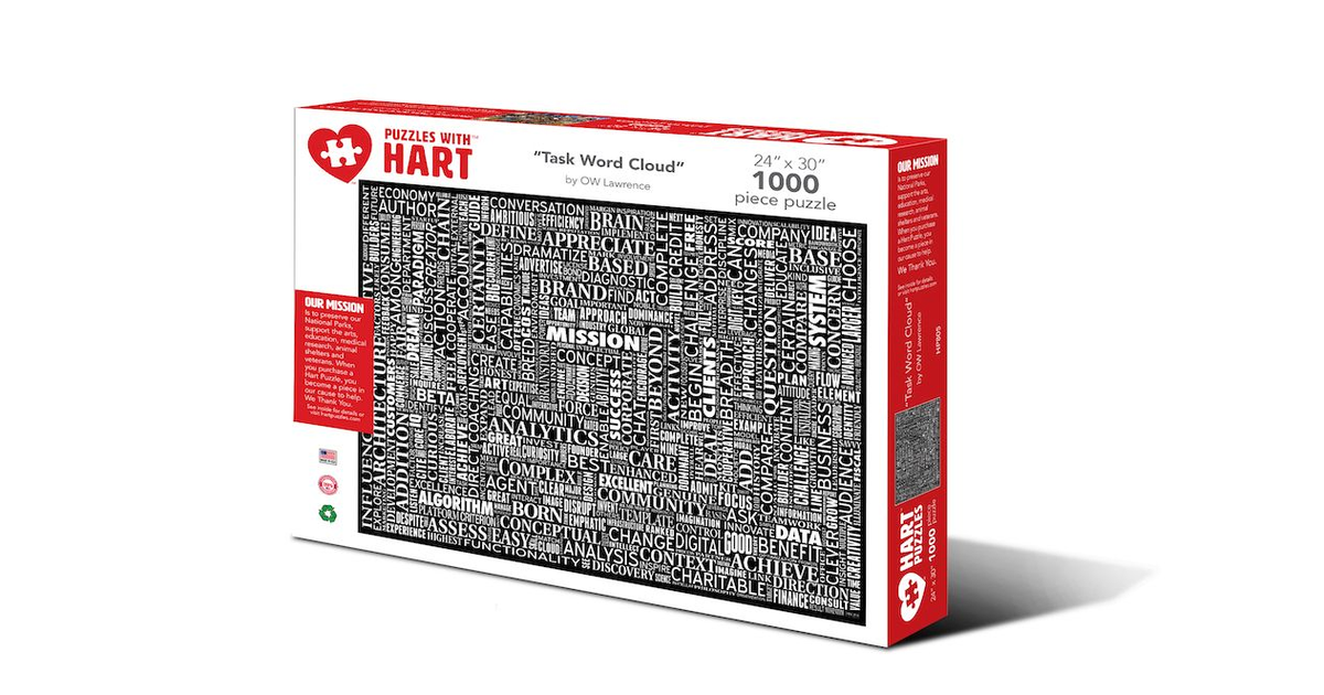 Made In USA | Task Word Cloud by OW Lawrence