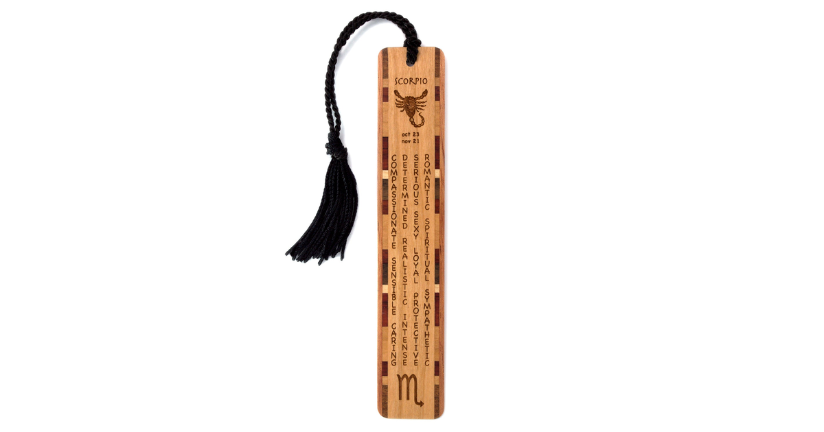 Made In USA | Scorpio Zodiac Sign with Personality Traits Engraved ...