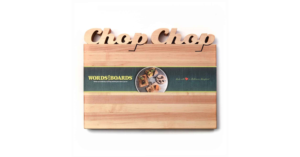 Made In USA | Large Cutting Board - Chop Chop