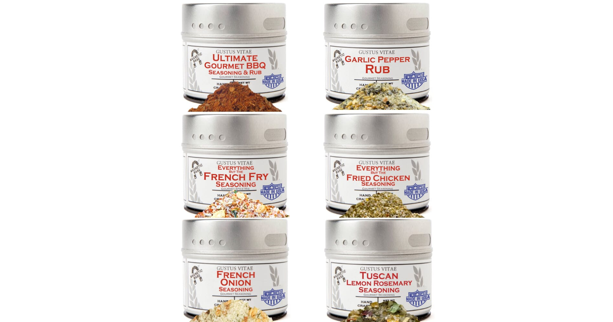 Made In USA | Air Fryer Kitchen Hero Seasoning Set - Artisanal Spice ...