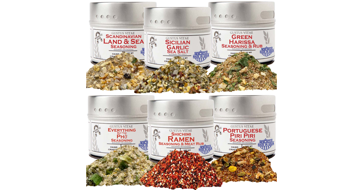 Made In USA | Global Foodie Favorites | World-Spanning 6 Pack ...