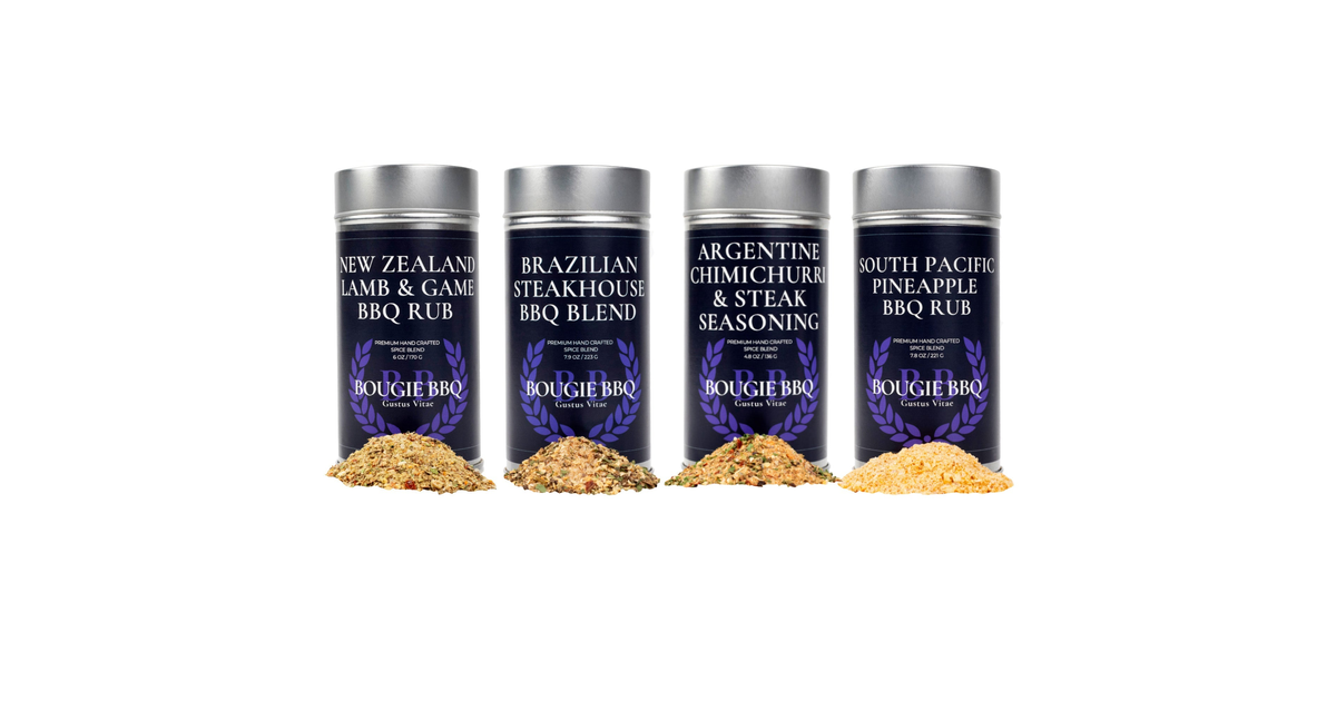 Made In USA | Global Gourmet BBQ Collection - 4 Pack