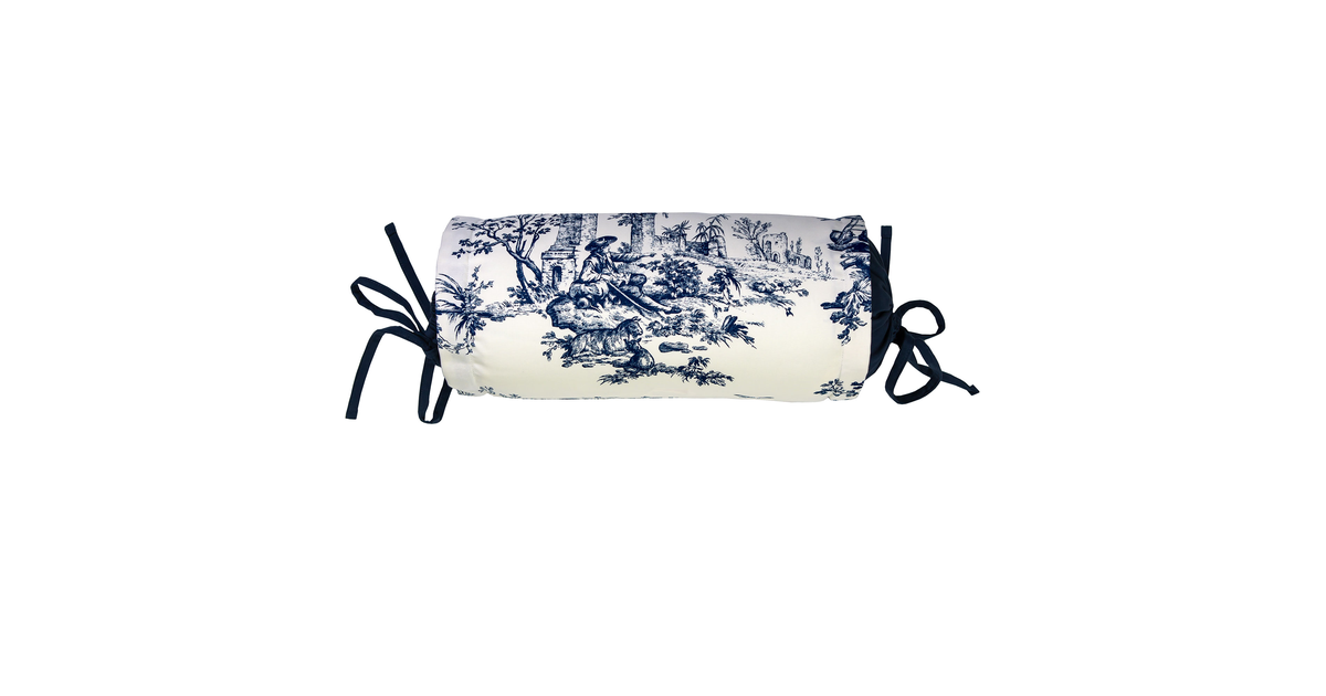 Made In USA | Bouvier Blue Neck Roll