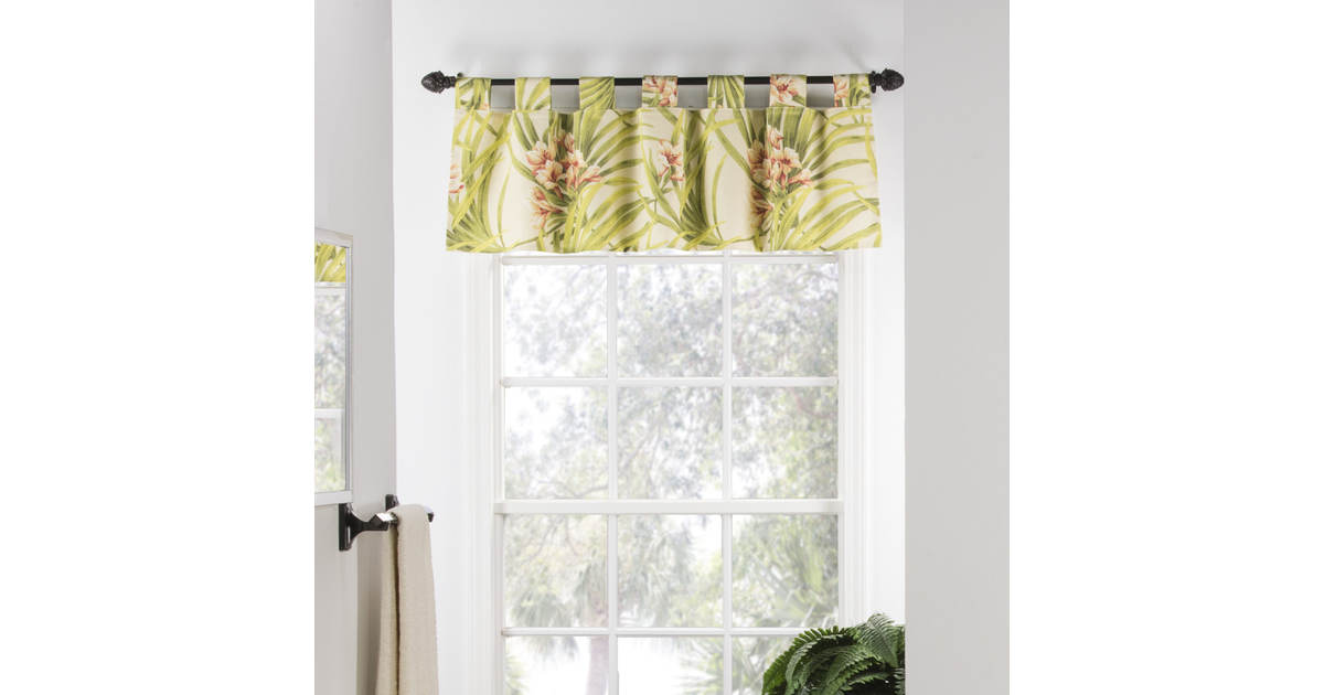 Made In USA | Cozumel Window Treatment - Tab Valance
