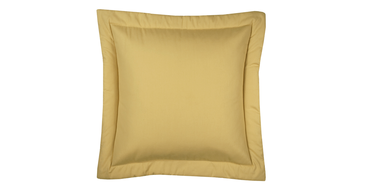Made In USA | Captiva Solid Gold Euro Sham