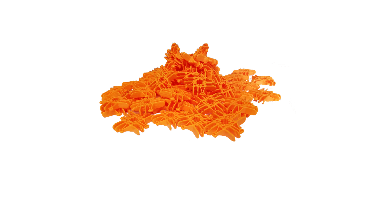 Made In USA | 100 Lux Blox Squares (Twelve Colors Available)