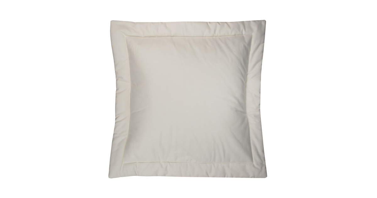 Made In USA | Delhi Euro Shams - Solid Cream