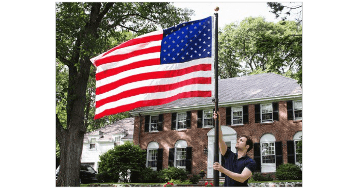 Made In USA | Titan Telescoping Flagpole