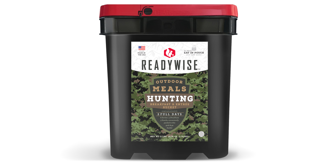 Made In USA | Hunting Bucket (Outdoor Meals) *NEW