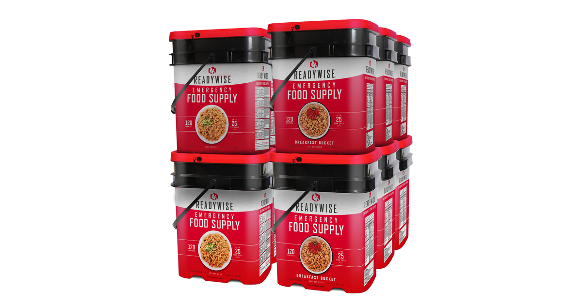 Made In USA | 1440 Serving Package - 240 lbs - Includes: 6 - 120 ...