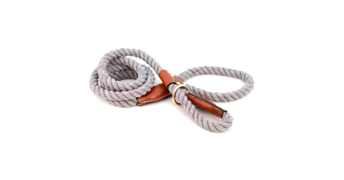 Made In USA | Cotton Rope Slip Leash