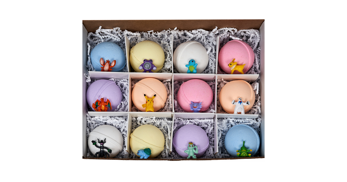 Made In USA | POKEMON-inspired Bath Bombs For Kids With Surprise Toys ...
