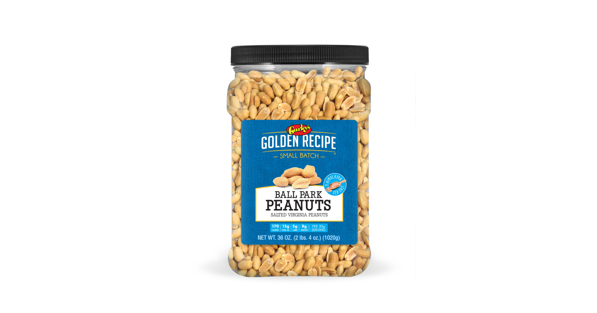 Made In USA | BALLPARK PEANUTS - 32OZ SQUARE JARS