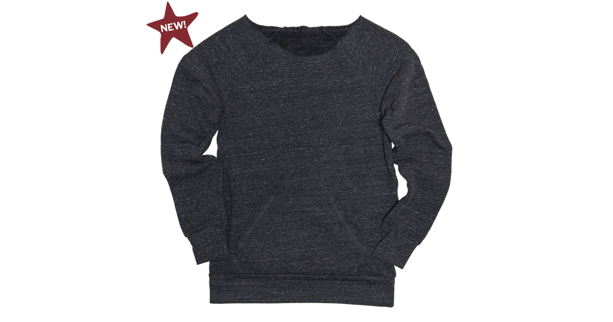 Made In USA Women s Triblend Fleece Raglan Sweatshirt made-in-usa-women-s-triblend-fleece-raglan-sweatshirt