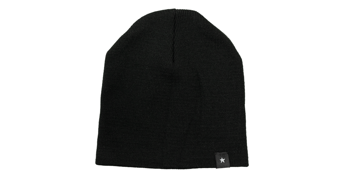 Made In USA | Knitted Proudly Star 8" Beanie