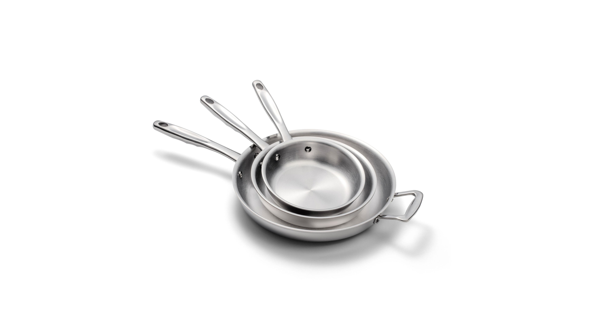 Made In USA | 3- Piece Fry Pan Set