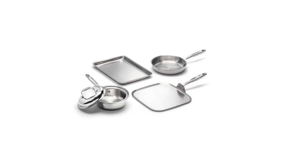 Made In USA | 5- Piece Breakfast Cookware Set