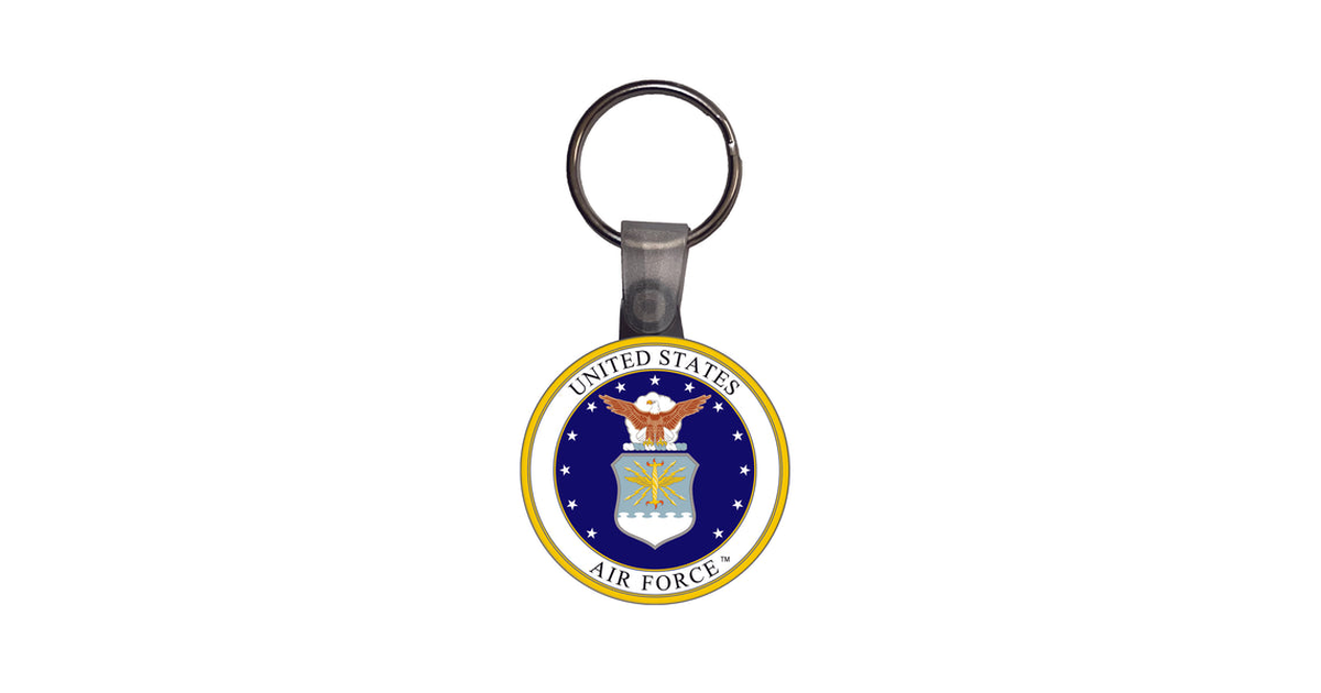Made In USA | Officially Licensed Keychain with United States Air Force ...