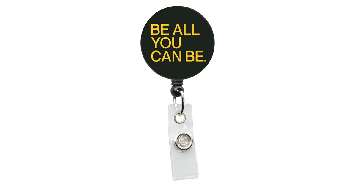 Made In USA | Officially Licensed Retractable ID Badge Holder with U.S ...