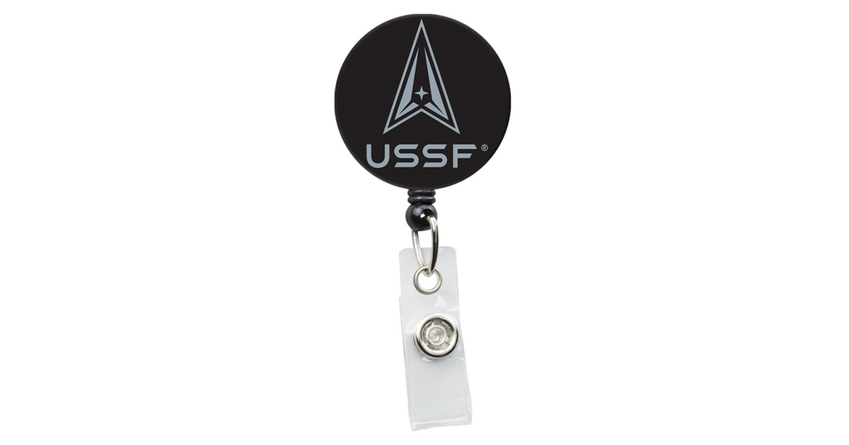 Made In USA | Officially Licensed Retractable ID Badge Holder with U.S ...