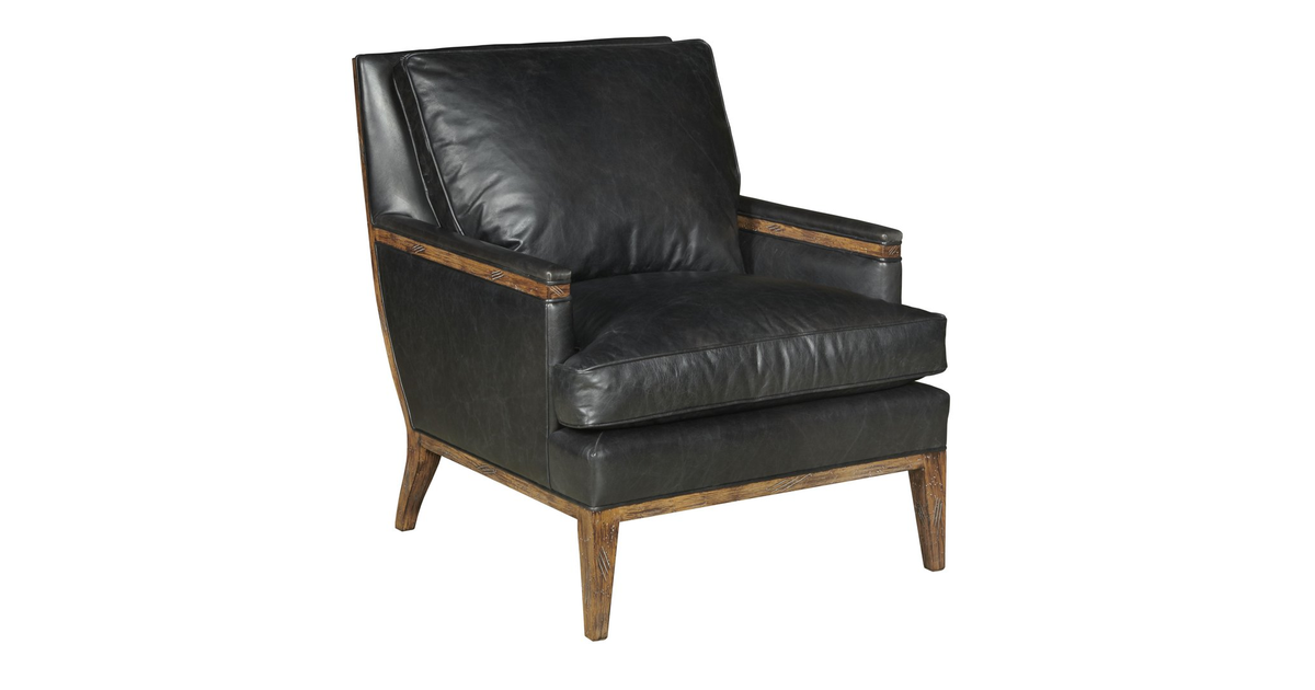 Made In USA | Oslo Wood Trimmed Chair