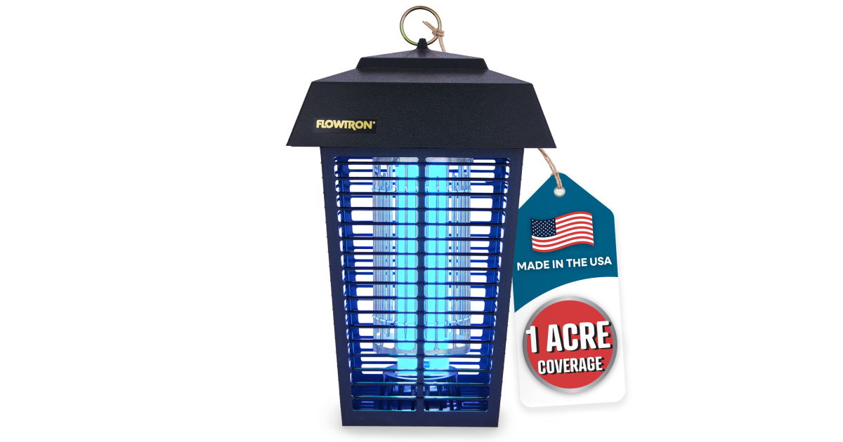 Made In USA | Flowtron 25W Outdoor Bug Zapper, 1 Acre coverage