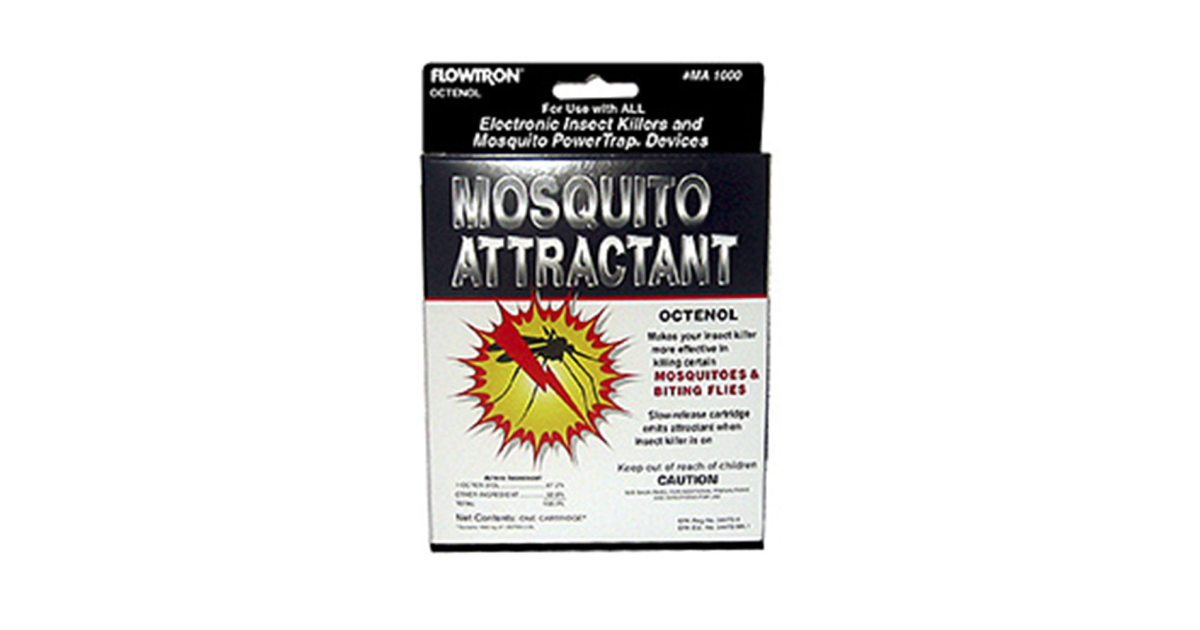 Made In USA | Flowtron Octenol Mosquito Attractant Replacement Cartridge