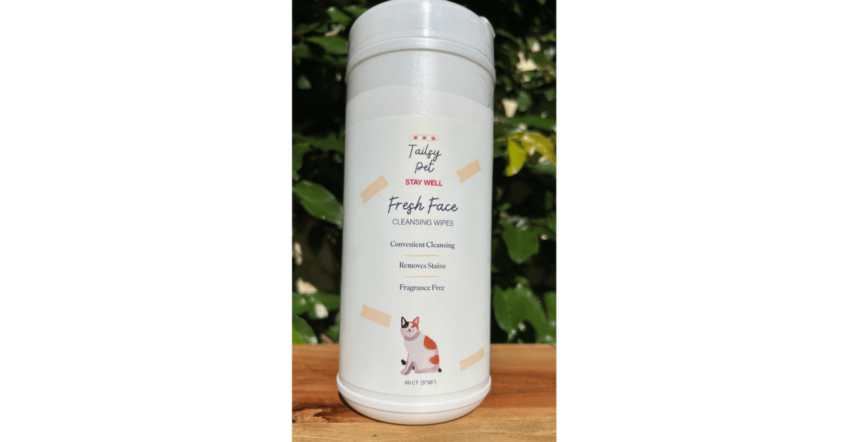 Made In USA | Fresh Face Cat Cleansing Wipes