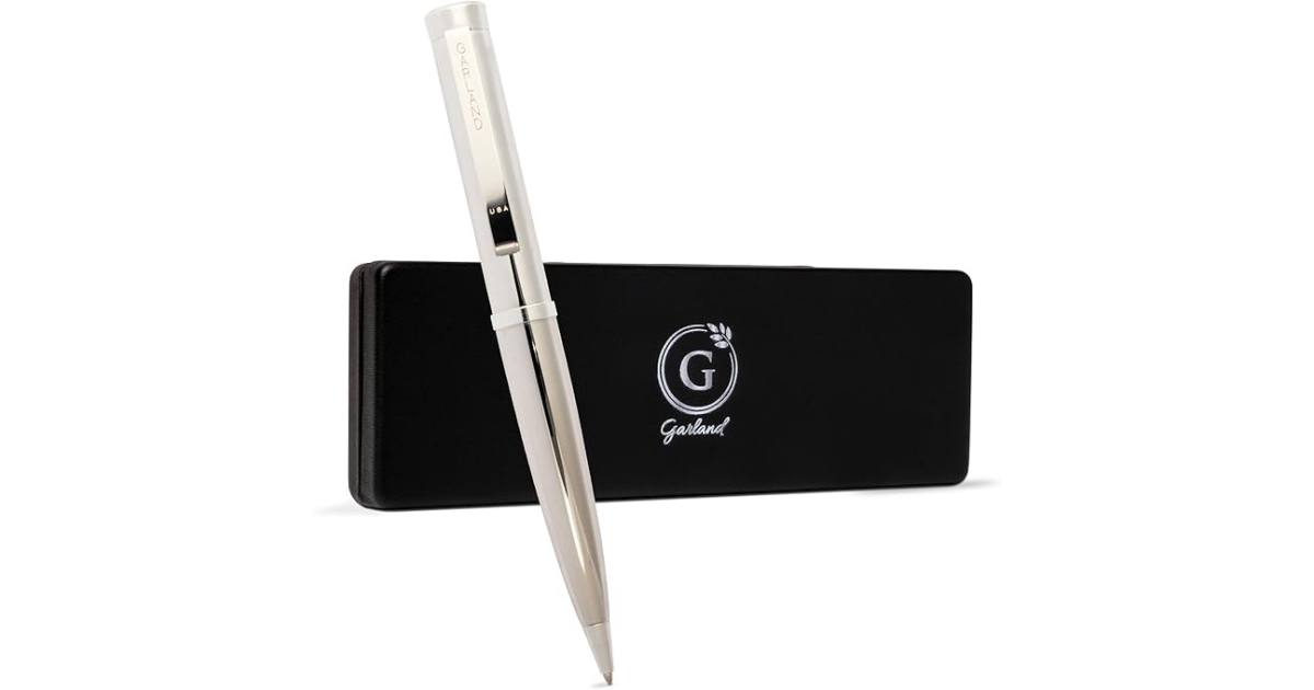 Made In USA | Garland Luxury Executive Metal Ballpoint Twist Pen