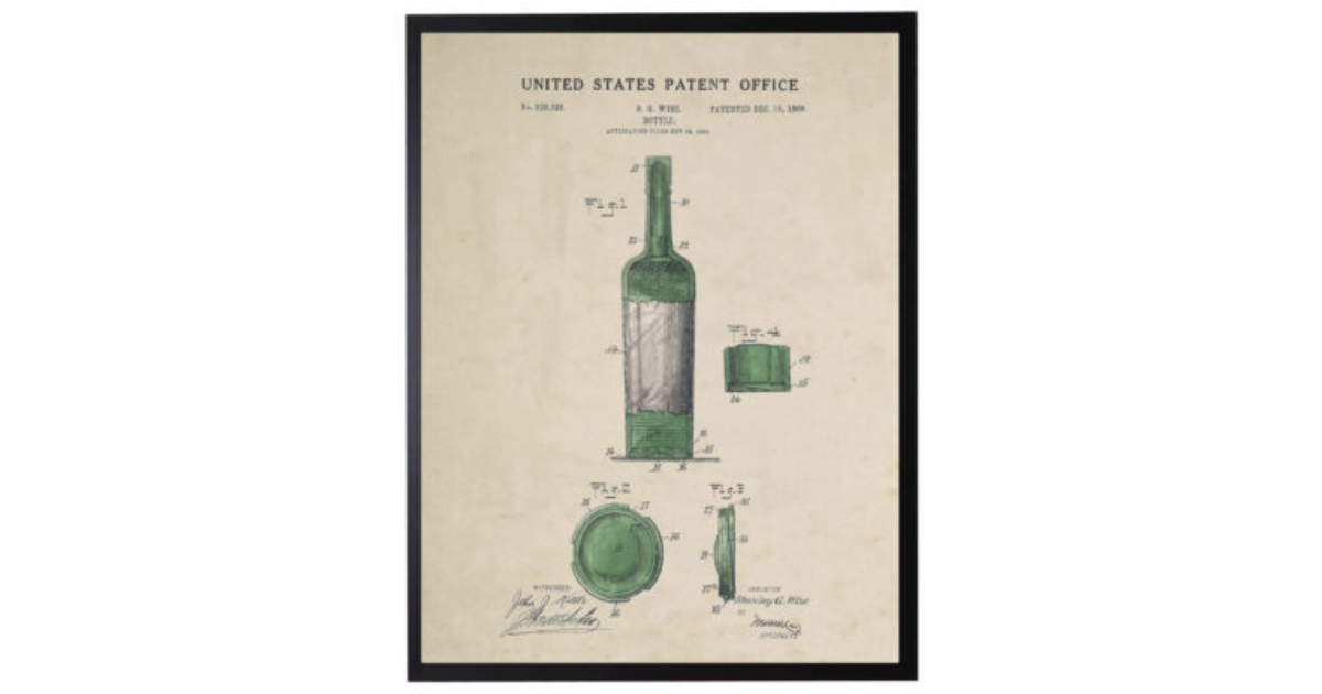 Made In USA | Glass Bottle Patent