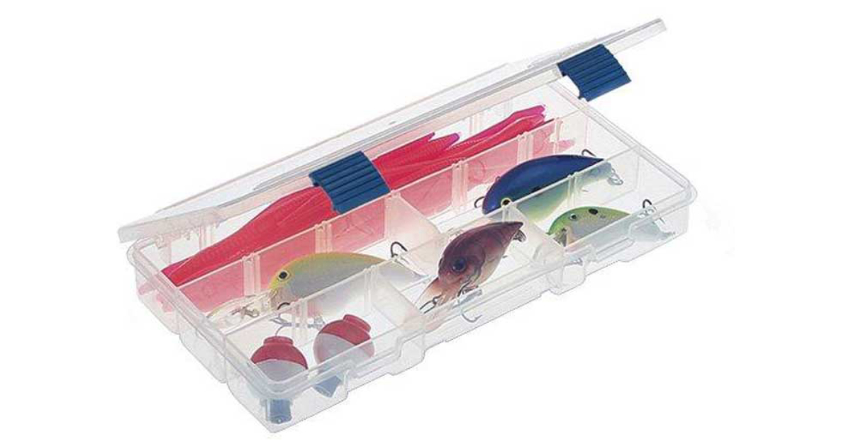 Made In USA | Plano Pro Latch Box w/Hang Tab – Clear