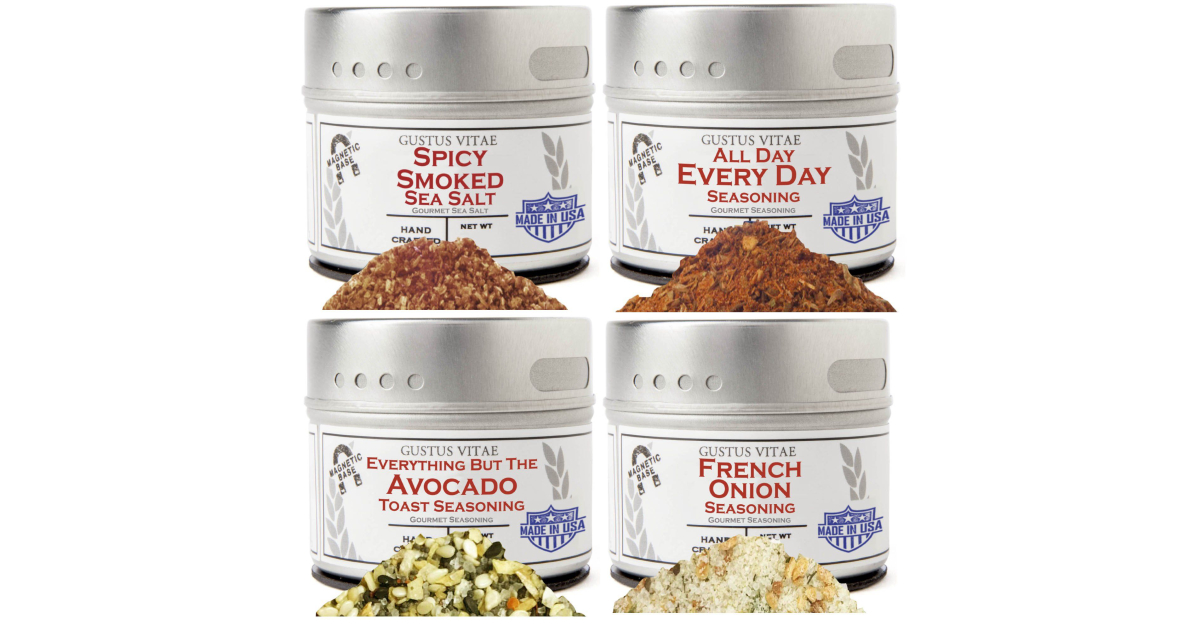 Made In USA | Home Chef Flavor Kit - 4 Tins