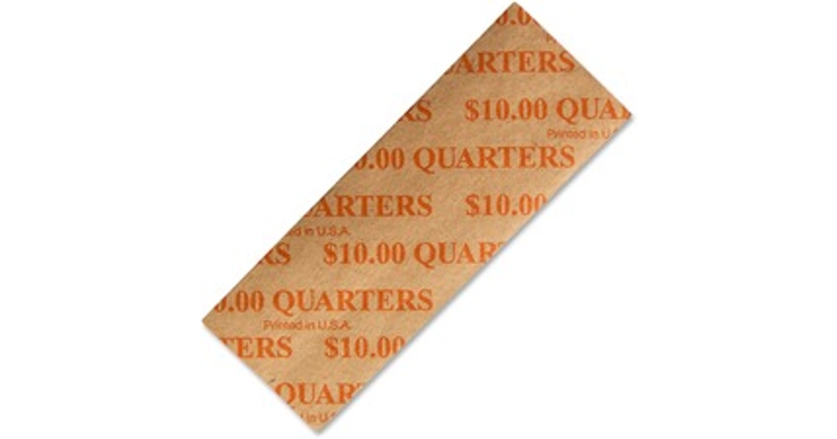 Made In USA | "ICONEX SecurIT Color-Coded Coin Wrappers - Orange Kraft ...