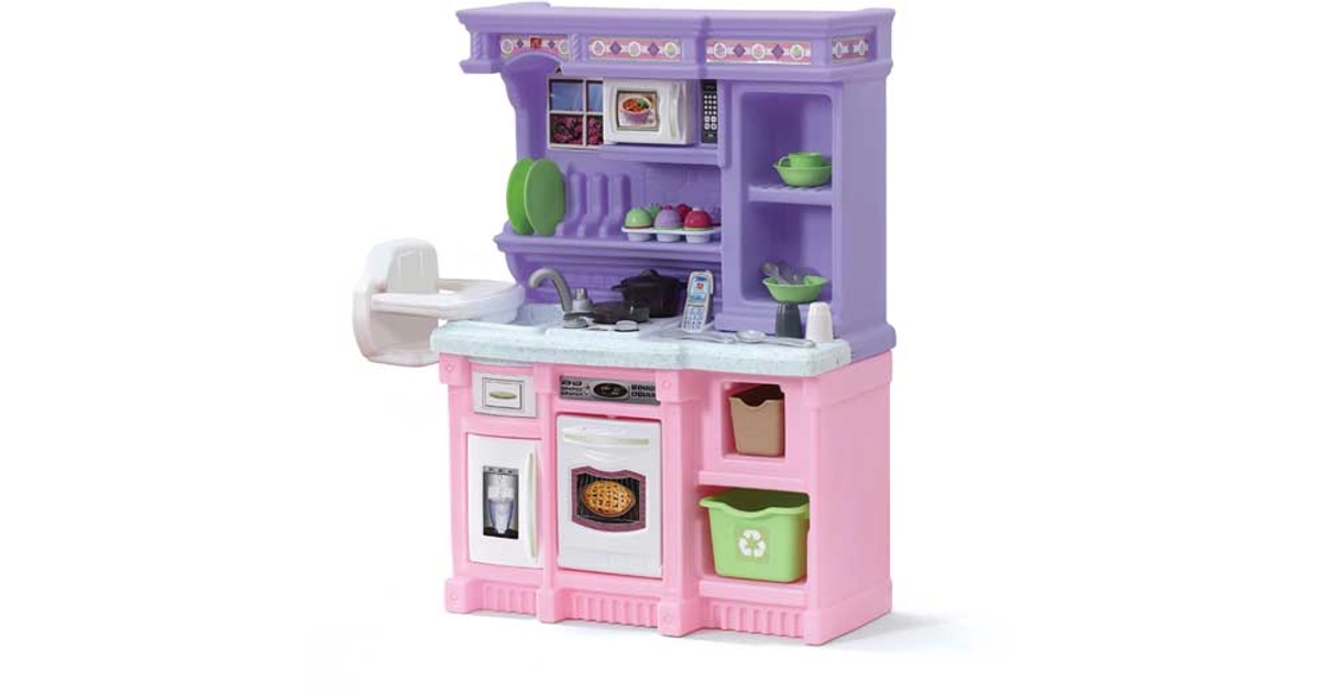 Made In USA | Little Bakers Pretend Play Kitchen with Lights and Sounds