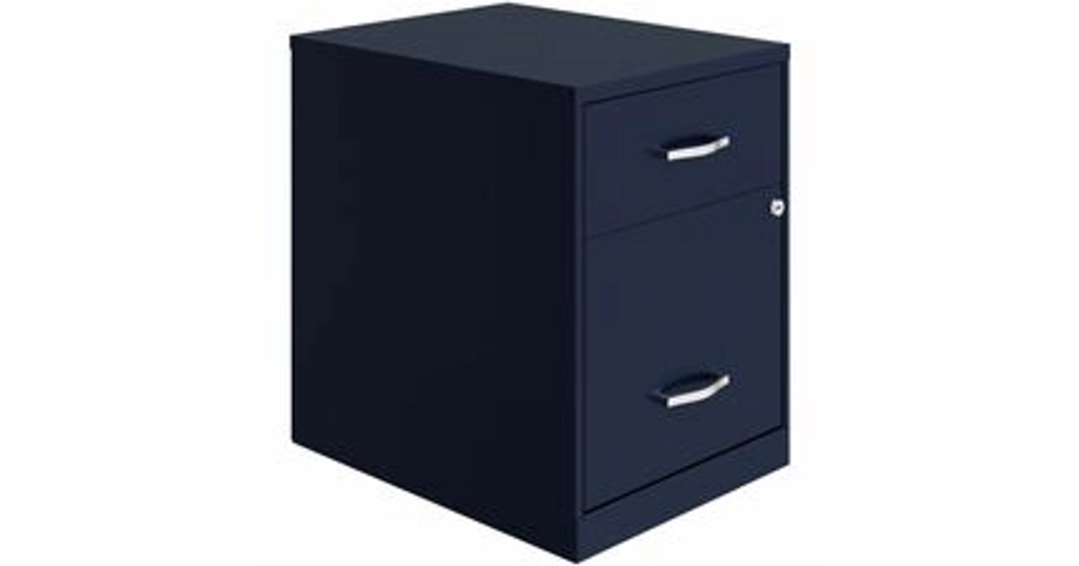 Made In USA | NuSparc Navy File Cabinet - 2 Drawer Vertical Locking ...